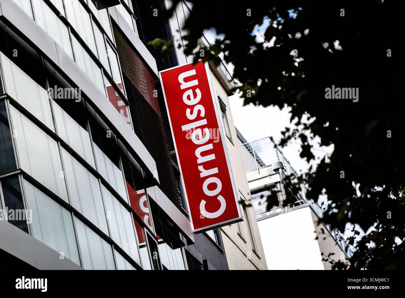 04 September 2025, Baden-Württemberg, Stuttgart: The lettering and the ...