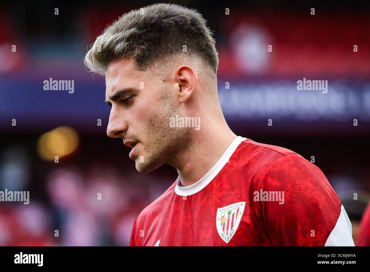 Robert NAVARRO of Athletic Bilbao during the UEFA Champions League ...