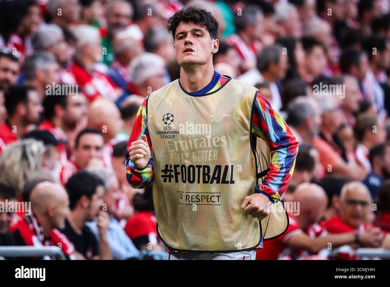 Christian NORGAARD of Arsenal during the UEFA Champions League, League ...
