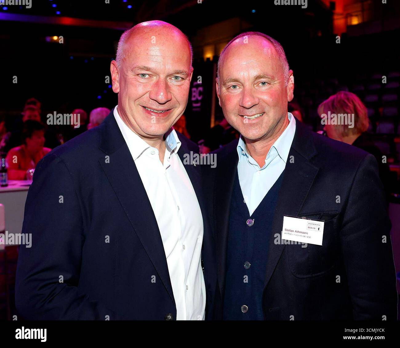 Kai Wegner, Stefan Athmann beim Saisonauftakt der Sportmetropole Berlin ...