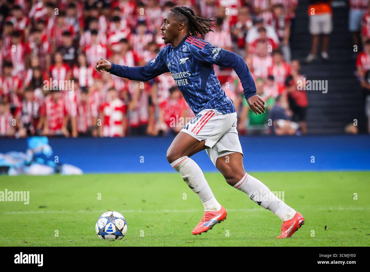 Eberechi EZE of Arsenal during the UEFA Champions League, League phase ...