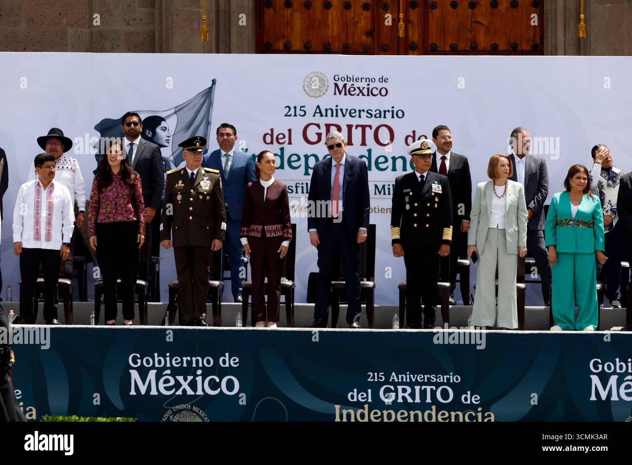 (L-R)Ministry of National Defense, Ricardo Trevilla Trejo; Claudia ...