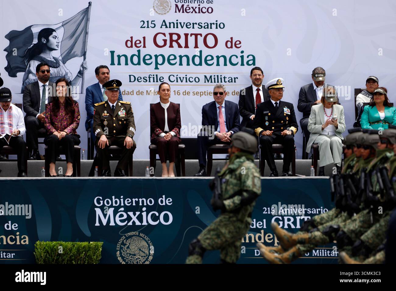 (L-R)Ministry of National Defense, Ricardo Trevilla Trejo; Claudia ...