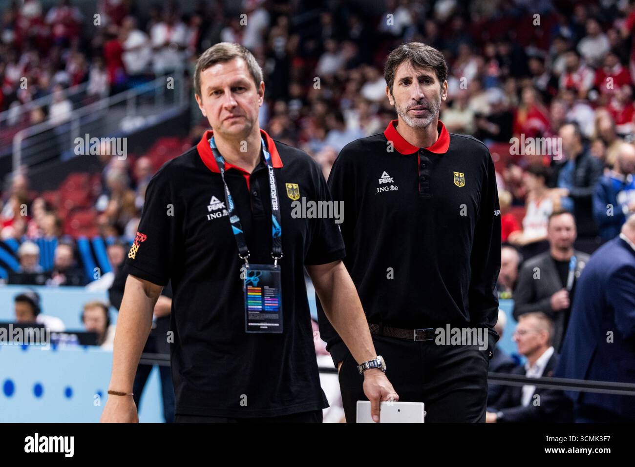 Alan Ibrahimagic (Co-Trainer Deutschland), Alex Mumbru (Bundestrainer ...