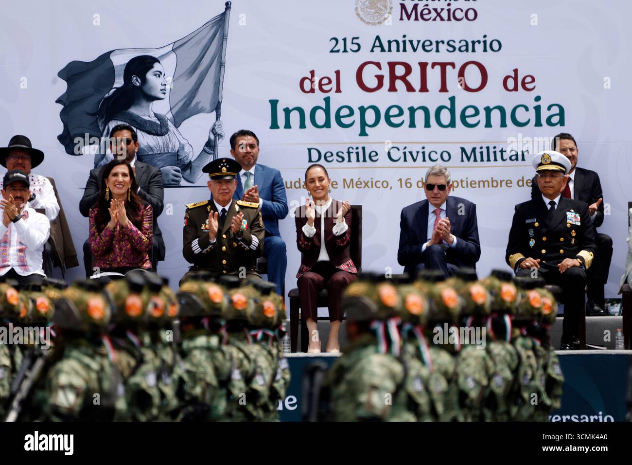 (L-R)Ministry of National Defense, Ricardo Trevilla Trejo; Claudia ...