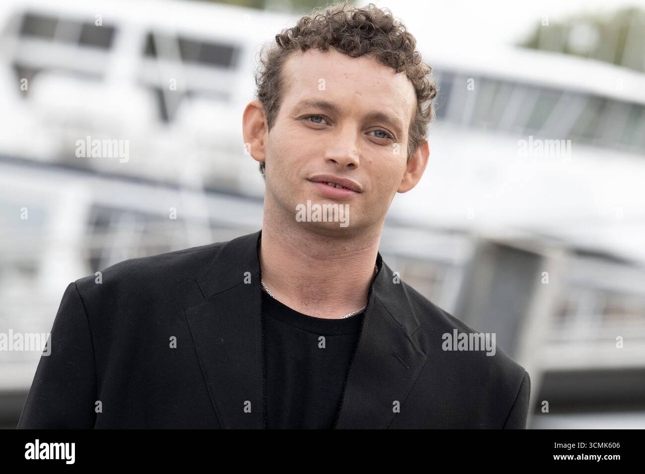 Theo Cholbi attends the Les disparues de la gare photocall during the ...