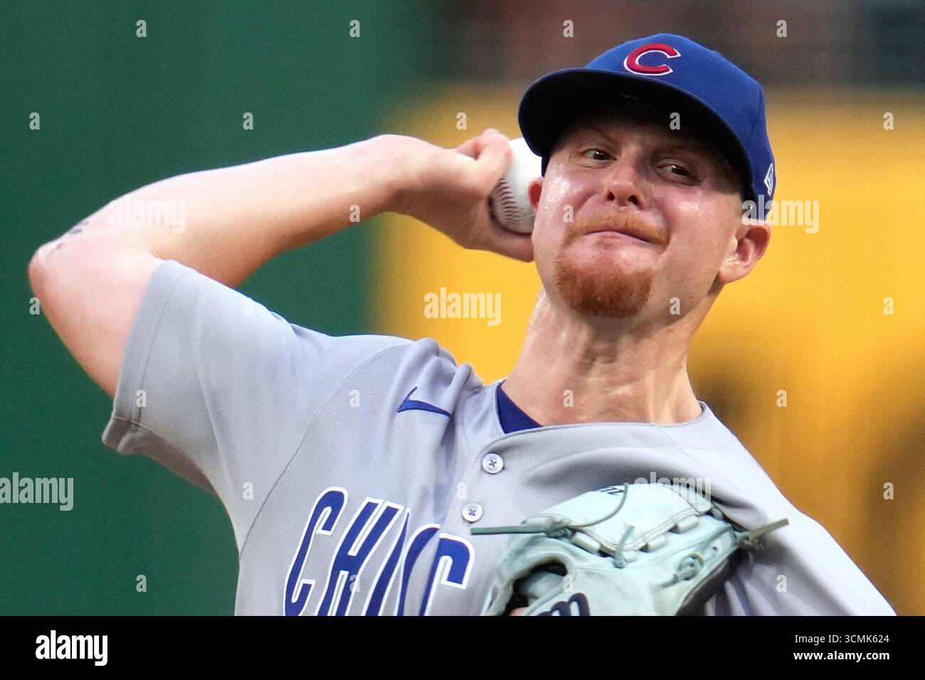 Chicago Cubs pitcher Cade Horton delivers during the second inning of a ...