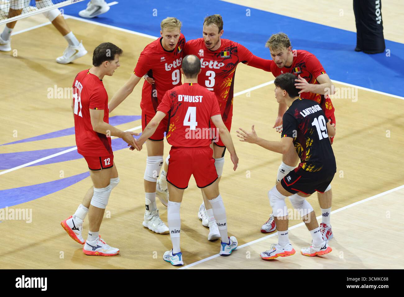 Belgium team group, SEPTEMBER 16, 2025 - Volleyball : FIVB Volleyball ...