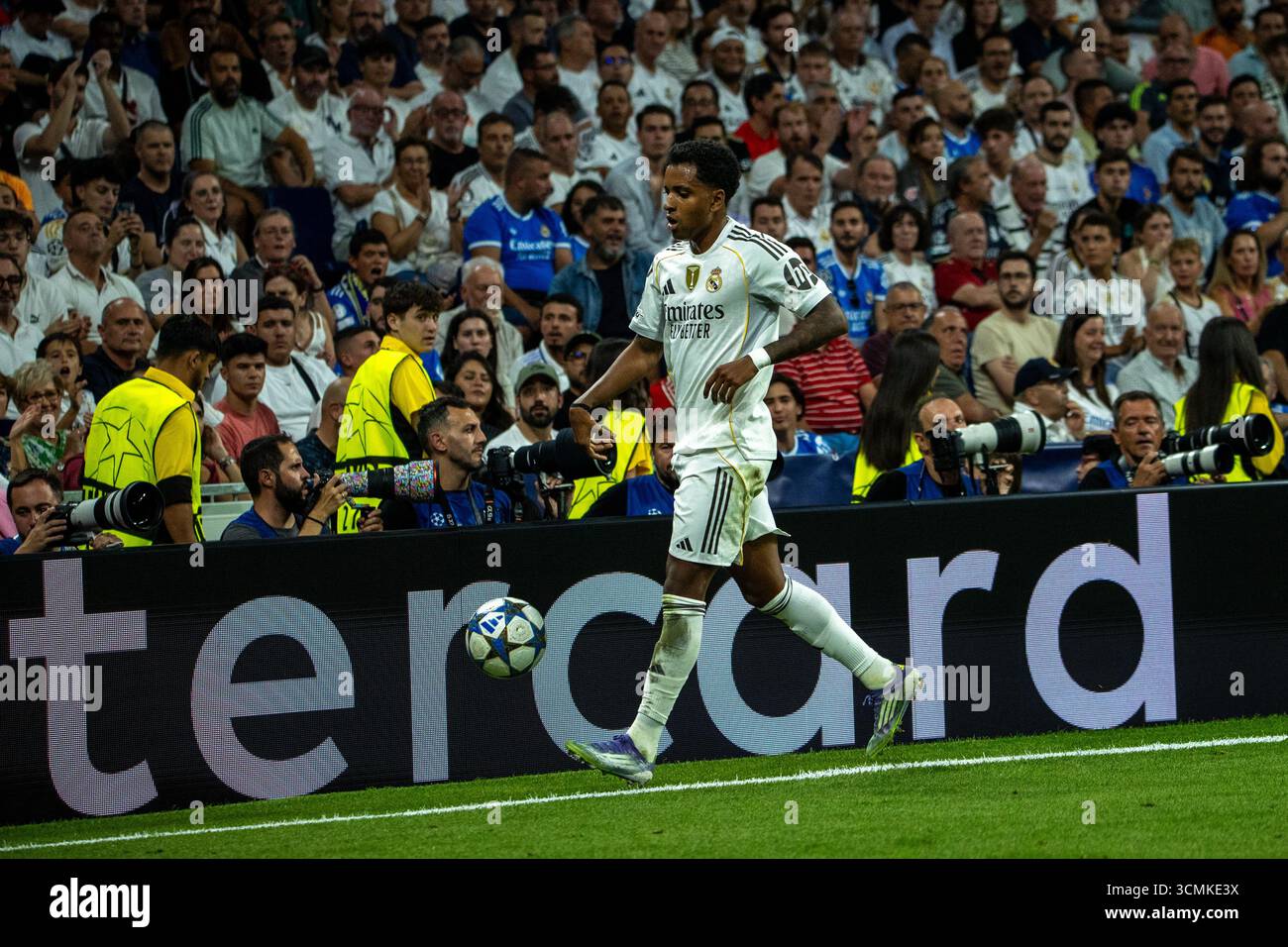 Rodrygo Goes, Real Madrid player in action during the UEFA Champions ...