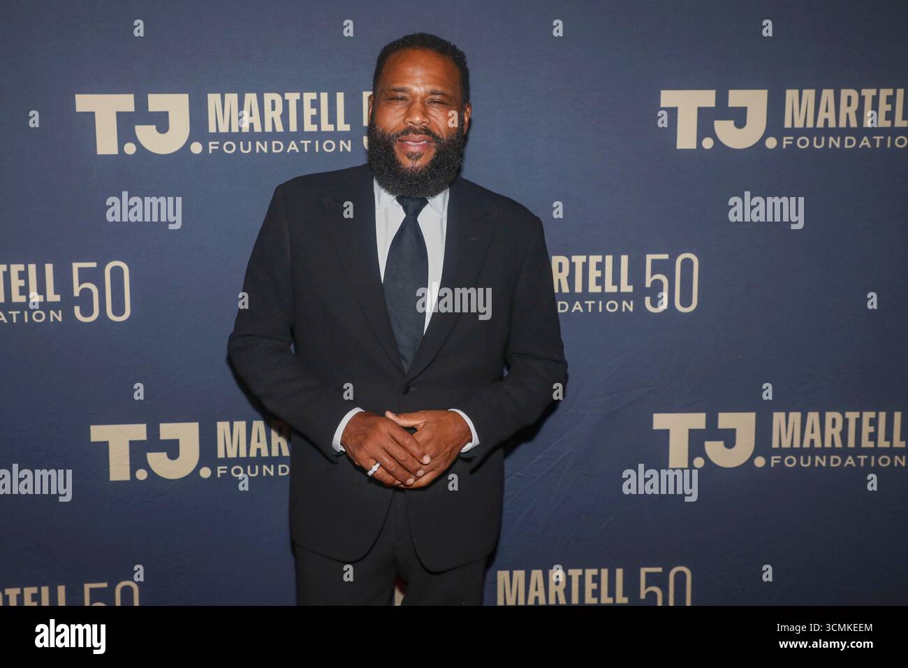 Actor Anthony Anderson attends the 50th annual T.J. Martell New York ...