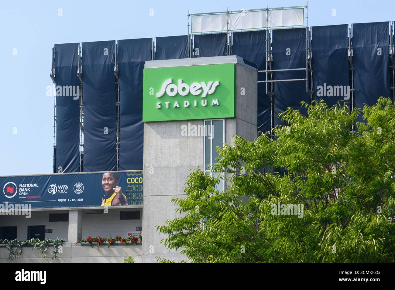 Toronto, ON, Canada – March 30, 2025: The logo and brand sign on ...