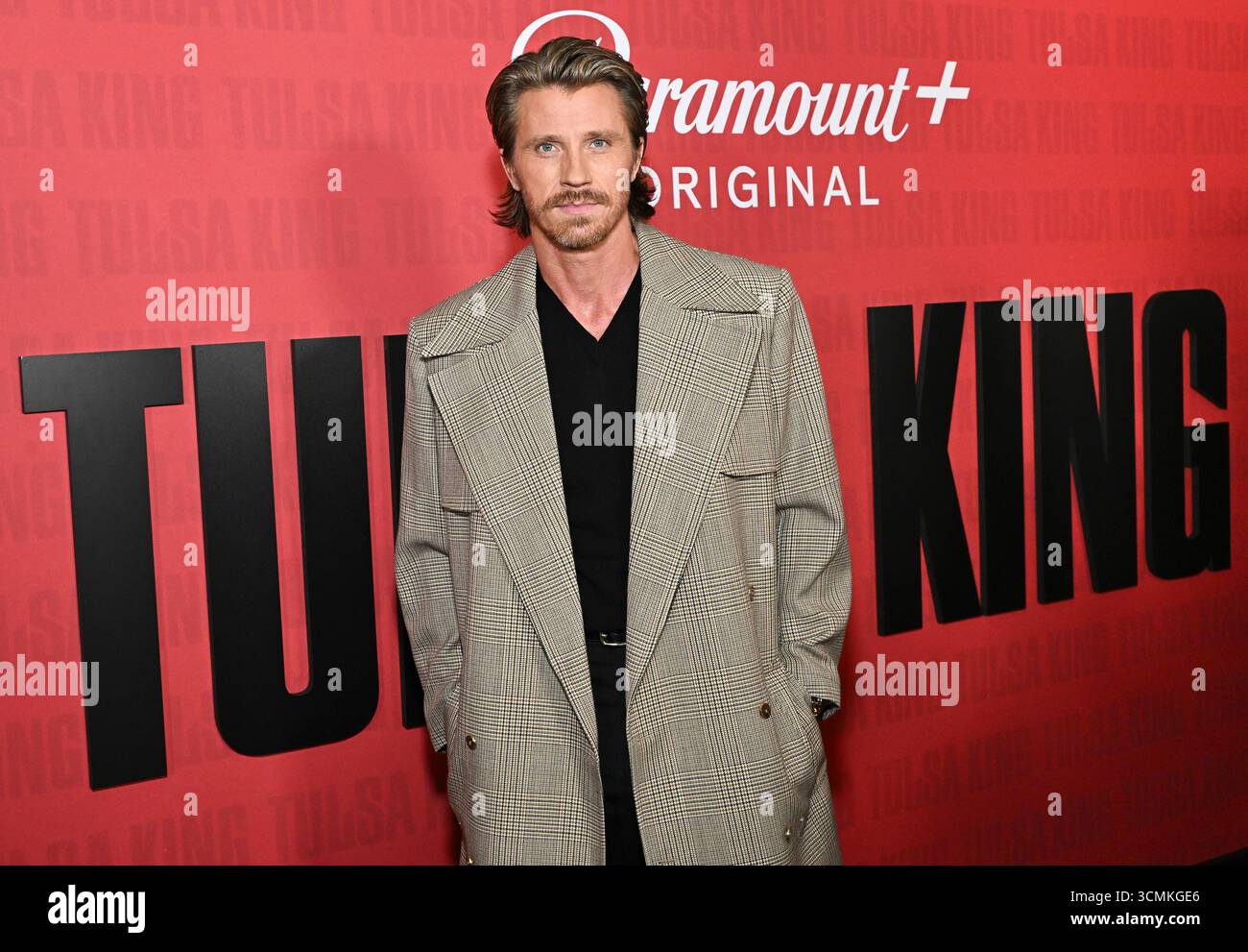 Garrett Hedlund attends the Paramount+ premiere of "Tulsa King" Season ...