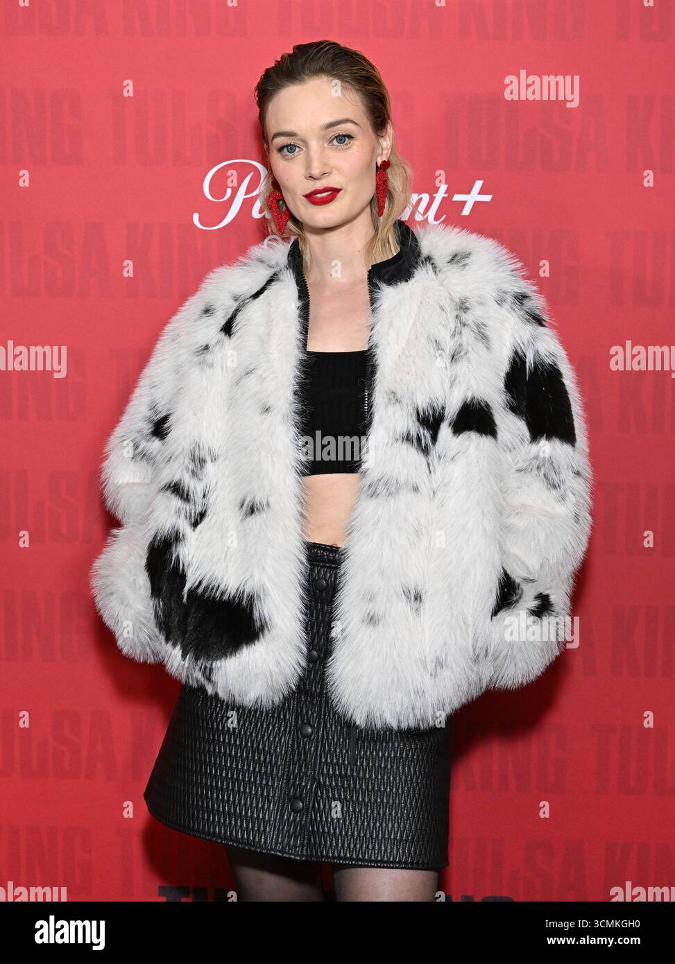 Bella Heathcote attends the Paramount+ premiere of "Tulsa King" Season ...