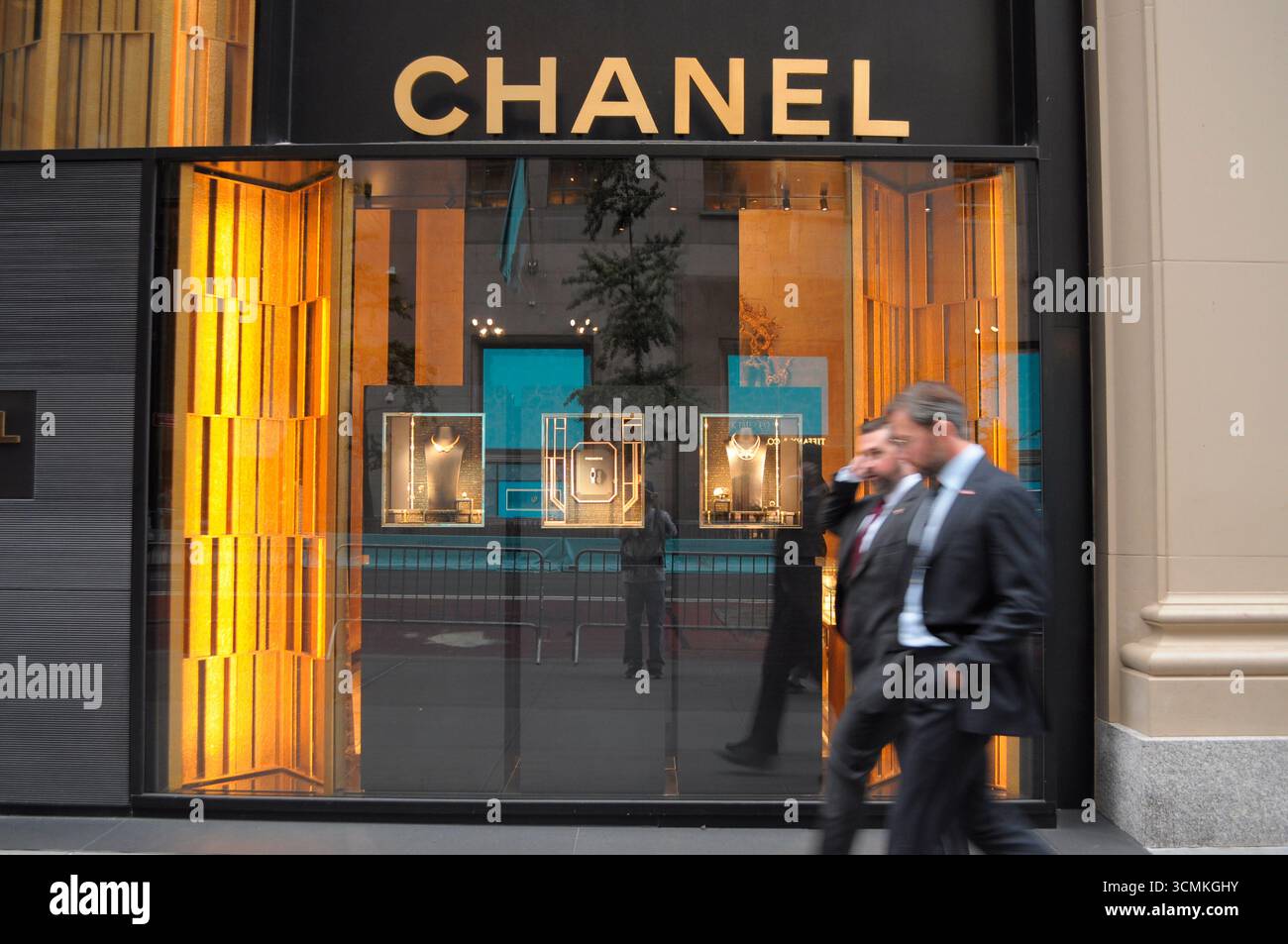 A Chanel store is seen on Fifth Avenue in Manhattan, New York City ...