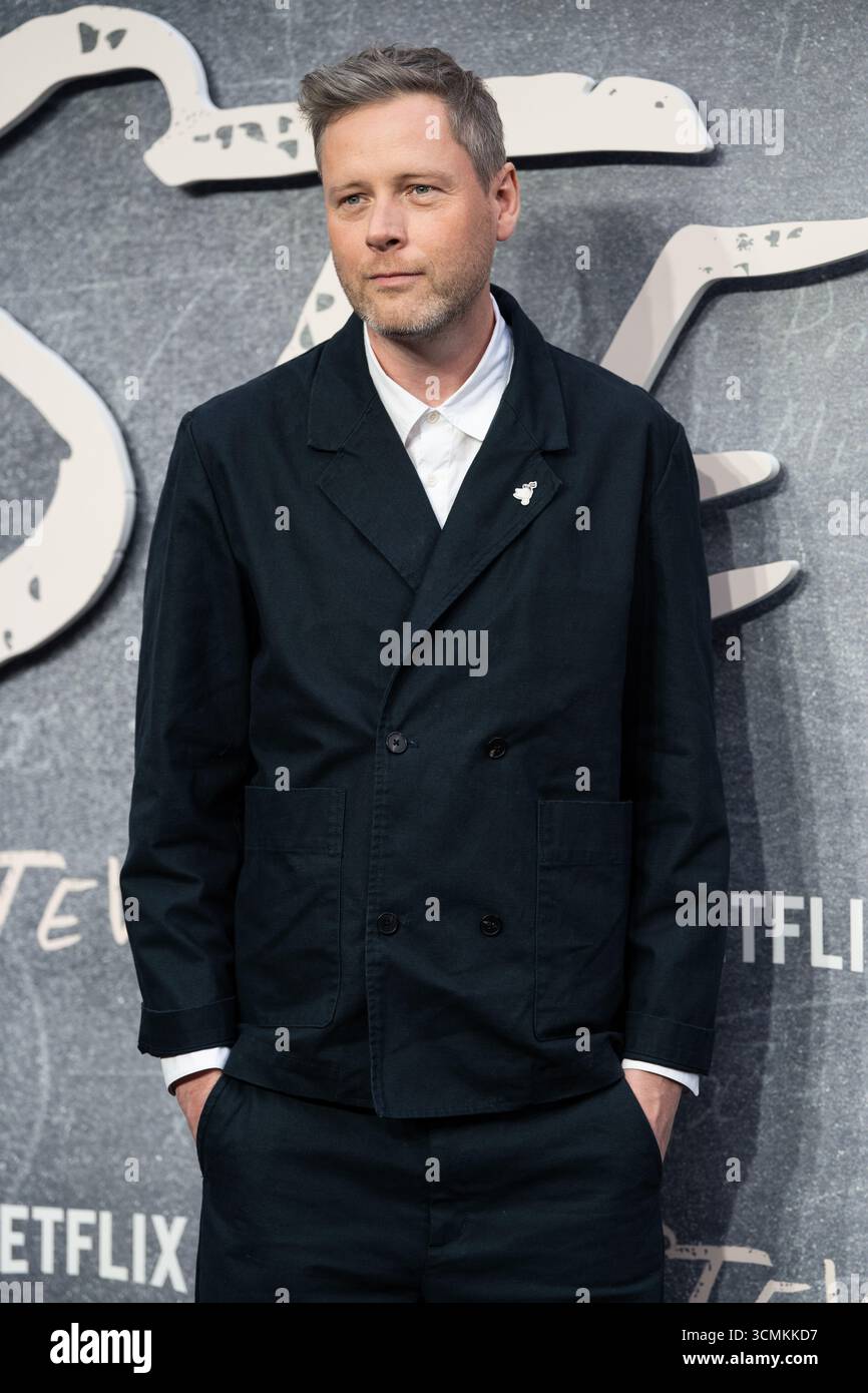 Max Porter attends the "Steve" UK Premiere at the Curzon Mayfair Stock ...