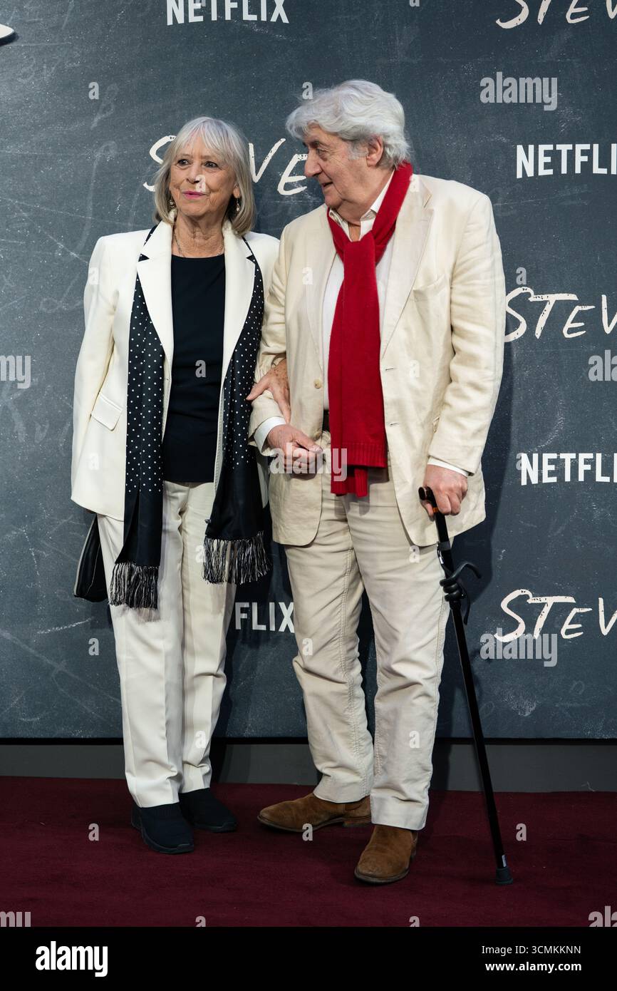 Kara Wilson and Tom Conti attend the "Steve" UK Premiere at the Curzon ...