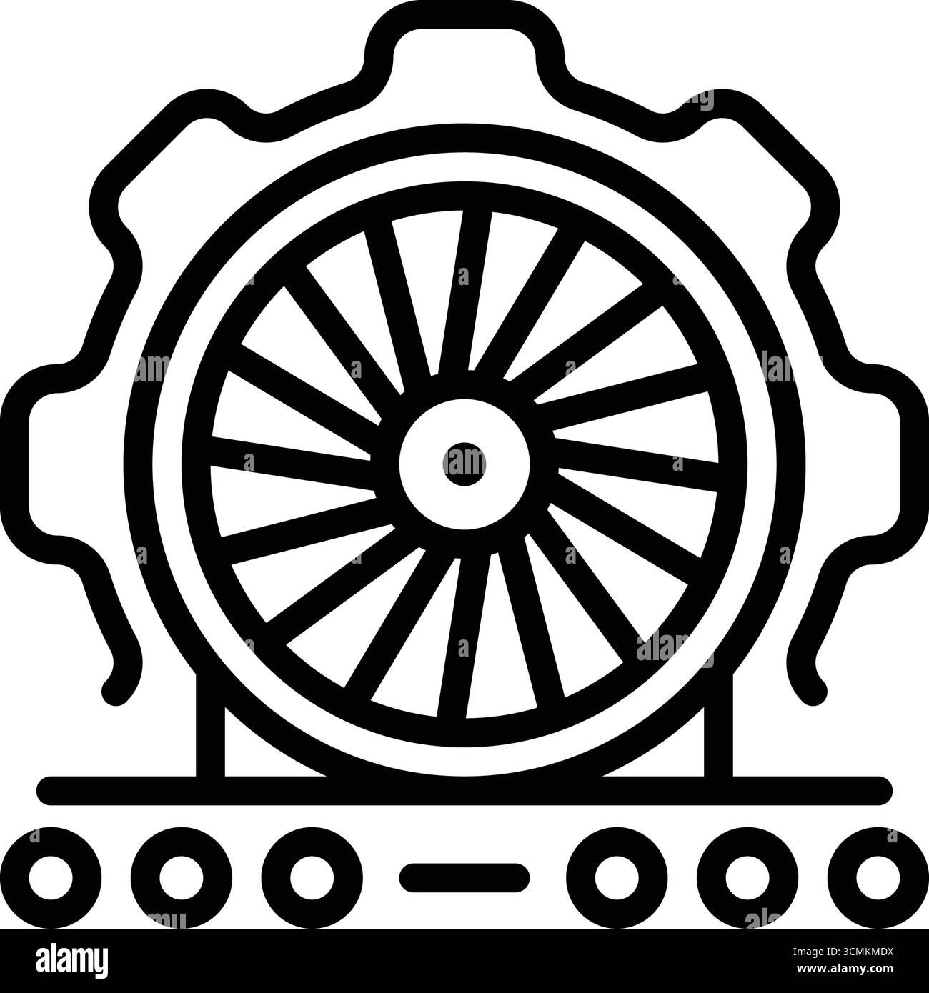 Aircraft repair symbol icon Stock Vector Images - Alamy