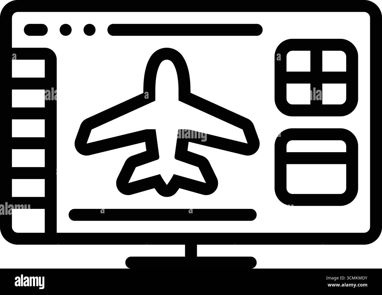 Icon for aircraft design, aircraft Stock Vector Image & Art - Alamy