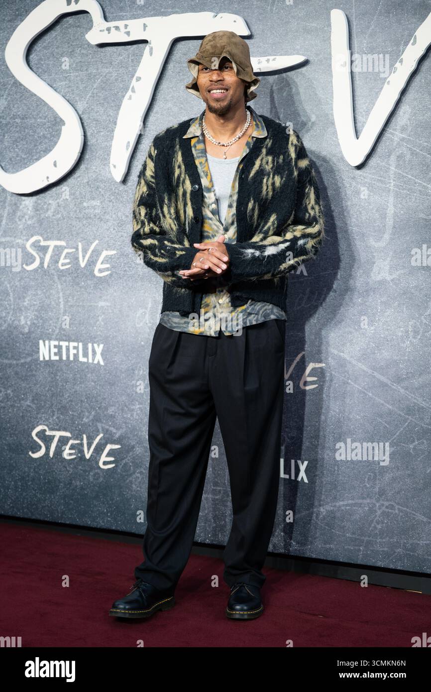 Ben Hurst attends the "Steve" UK Premiere at the Curzon Mayfair. (Photo ...