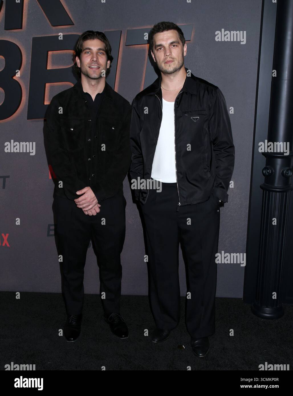 David Bernon and Zac Frognowski attending Netflix's 'Black Rabbit' New ...