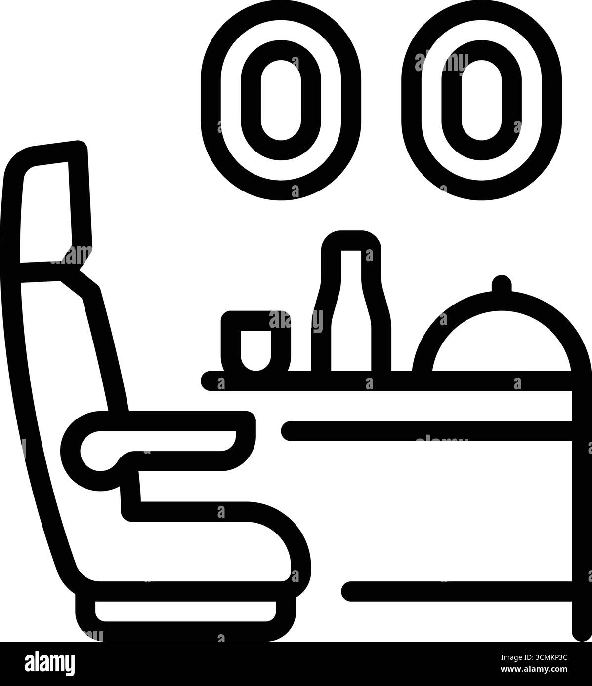 In flight food Black and White Stock Photos & Images - Alamy