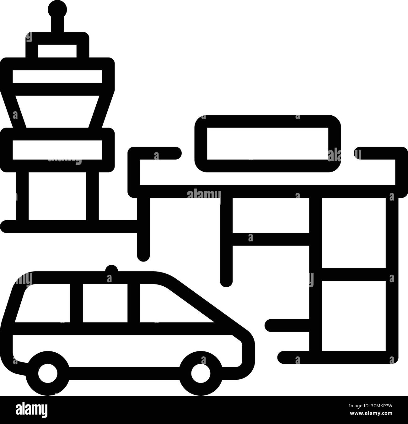 Airport shuttle Cut Out Stock Images & Pictures - Alamy