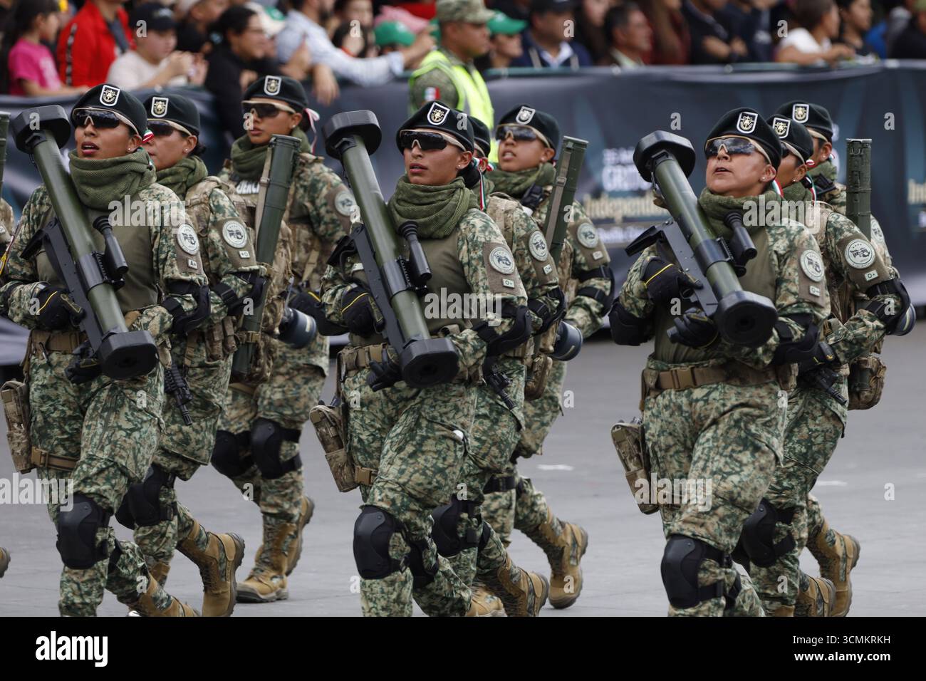 Non Exclusive: Members of the Mexican Armed Forces taking part during ...