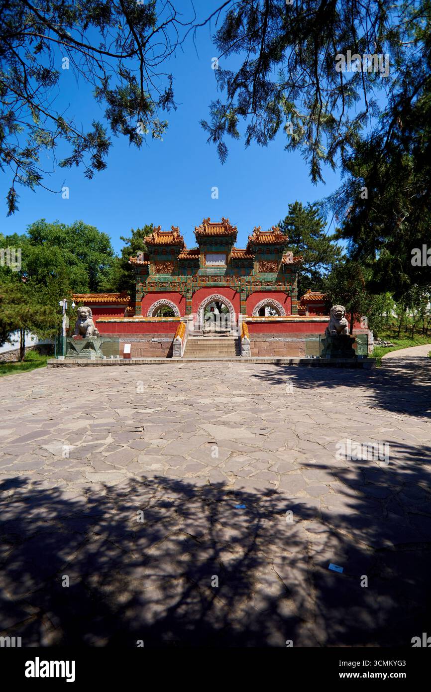 Gate inside the Little Potala Palace in Chengde - Putuo Zongcheng ...