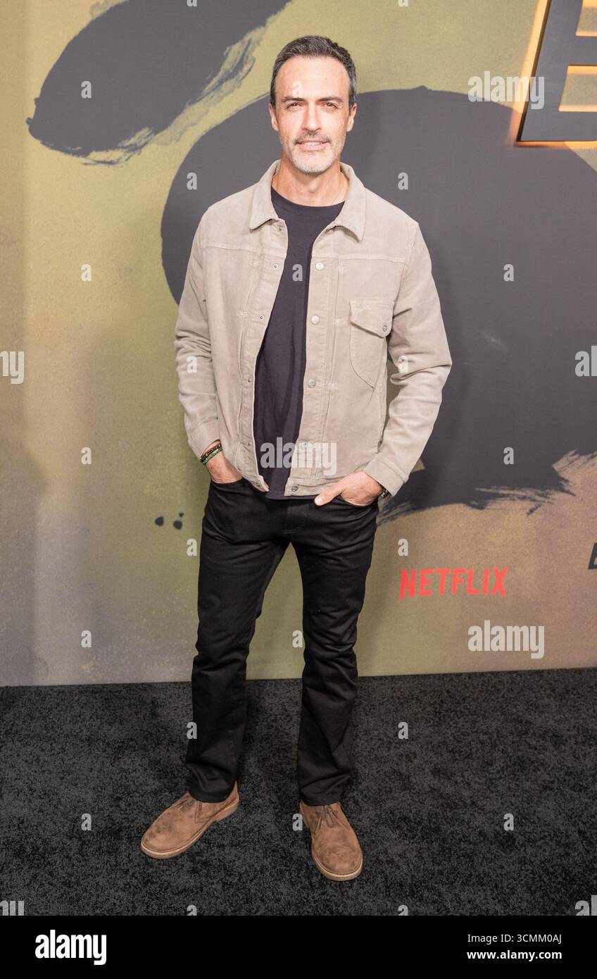 Reid Scott attends Netflix premiere of 'Black Rabbit' at SVA Theatre in ...