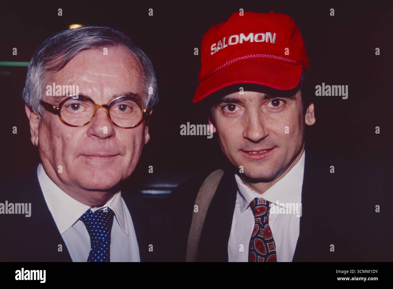 Dominick Dunne and Griffin Dunne in New York City in March 1992. Photo ...