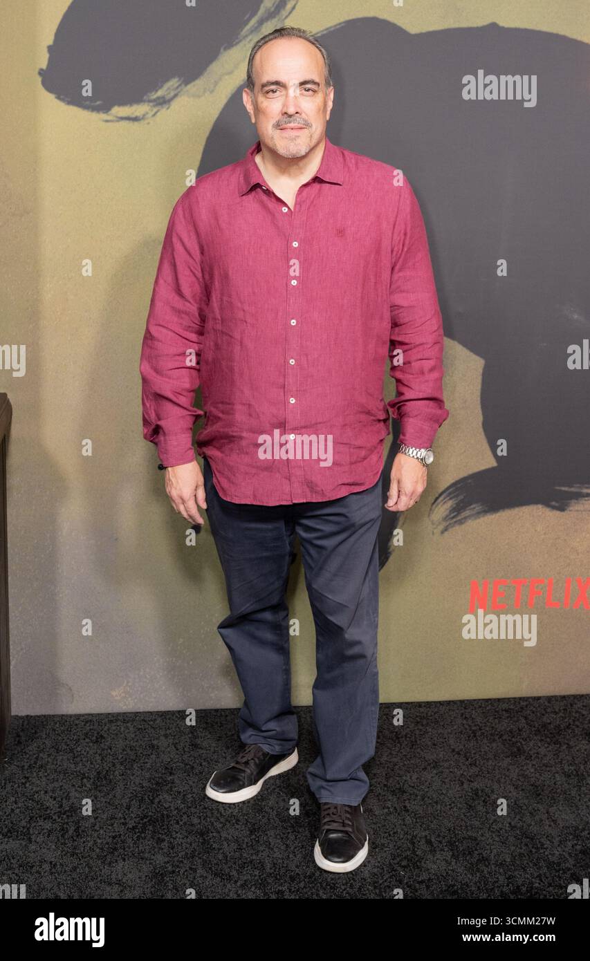 David Zayas attends Netflix premiere of 'Black Rabbit' at SVA Theatre ...