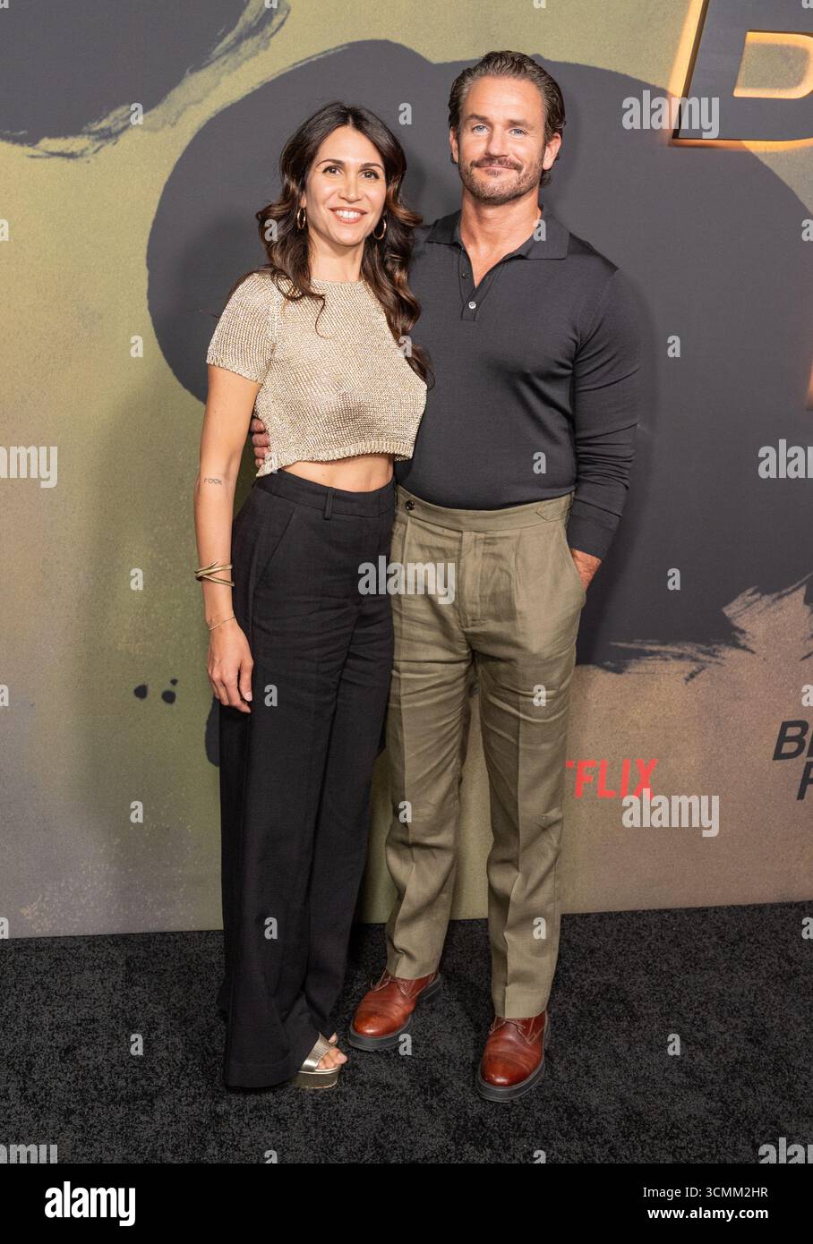 Francis Benhamou and Kevin Kane attend Netflix premiere of 'Black ...