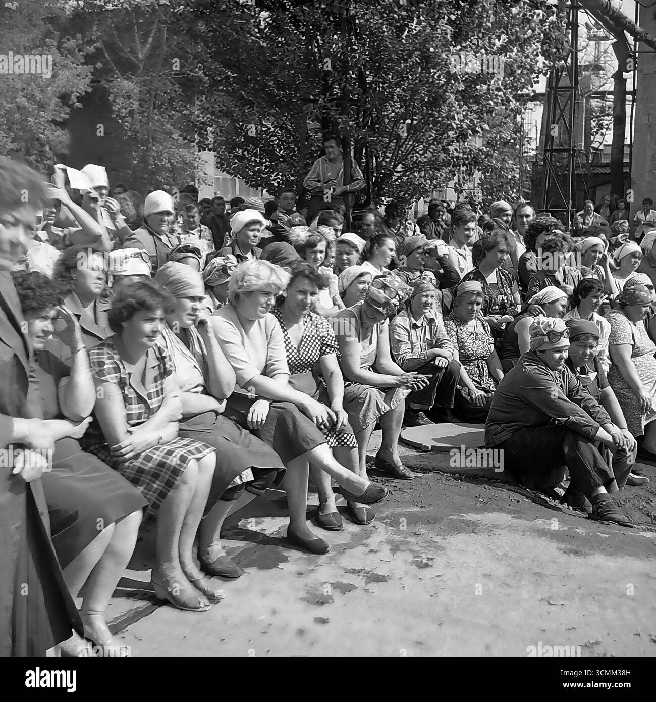 This expressive archival photograph from the 1970s-1980s captures the ...