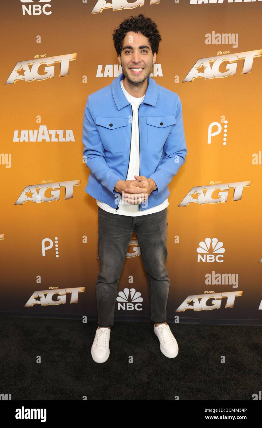 16 September 2025 . Pasadena, California - Zak Mirz At "America's Got ...