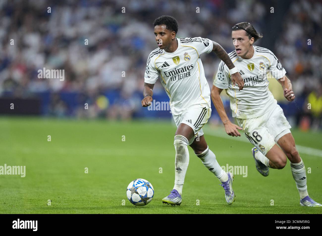 Rodrygo of Real Madrid during the UEFA Champions League, League phase ...