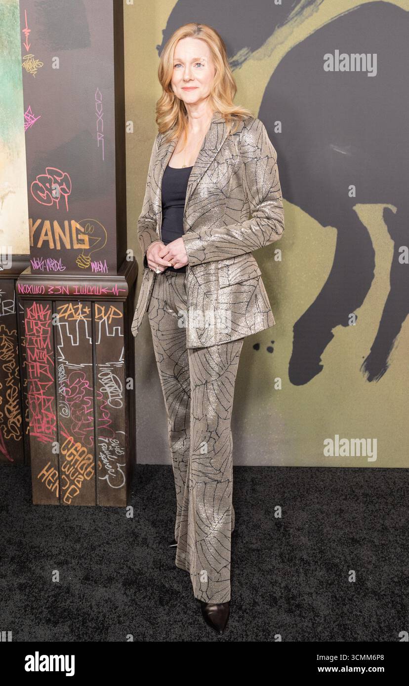 Laura Linney attends Netflix premiere of 'Black Rabbit' at SVA Theatre ...