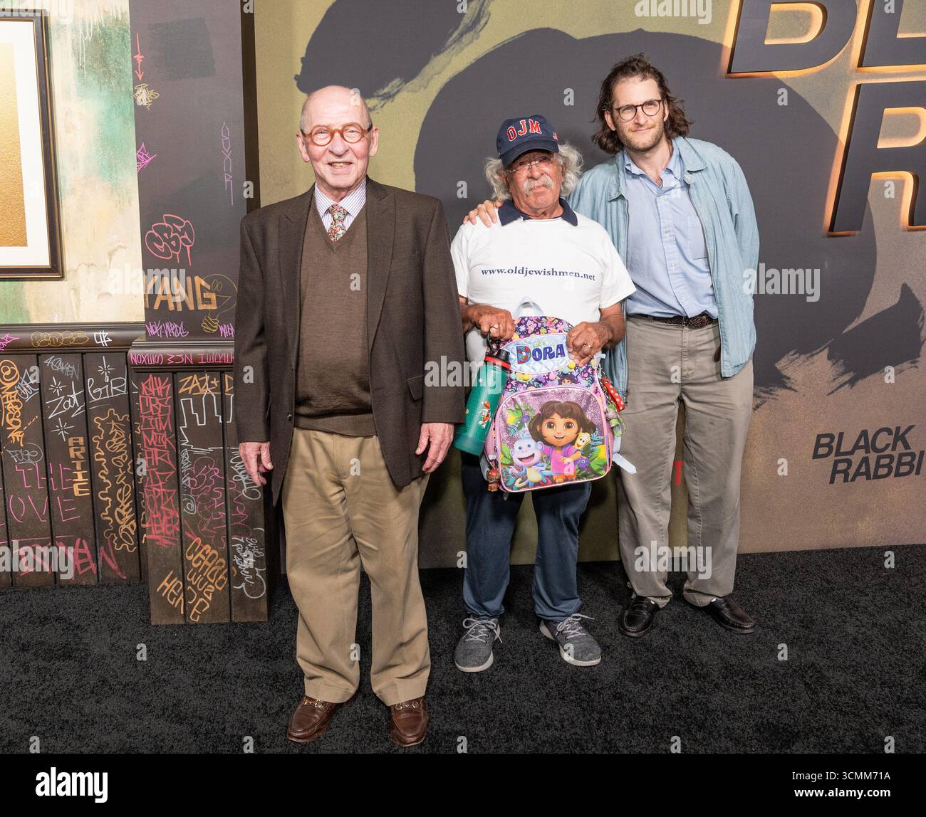 Bob Terry, Dave Roffe and guest attend Netflix premiere of 'Black ...