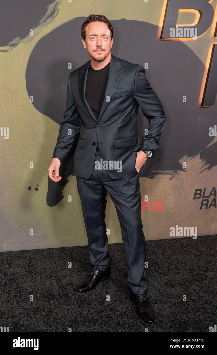 Chris Coy attends Netflix premiere of 'Black Rabbit' at SVA Theatre in ...