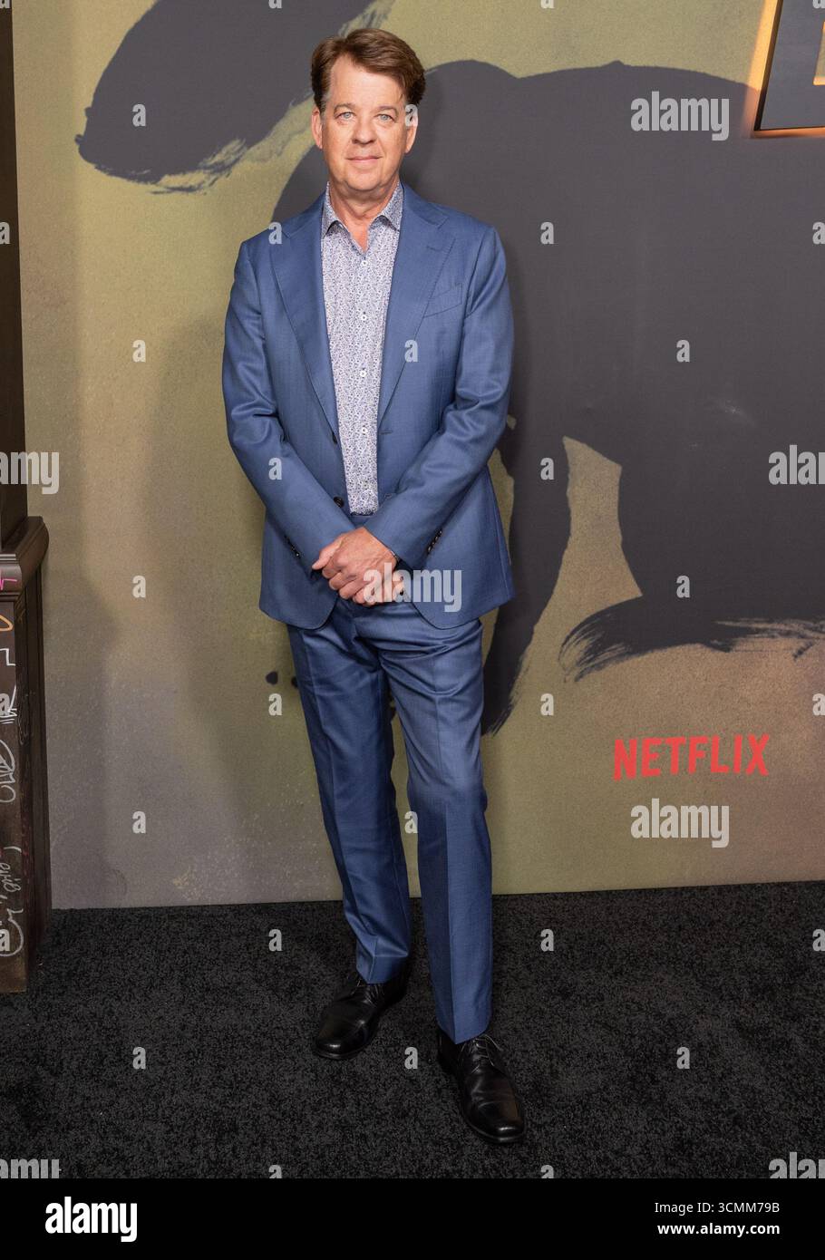 New York, USA. 16th Sep, 2025. Steve Witting attends Netflix premiere ...