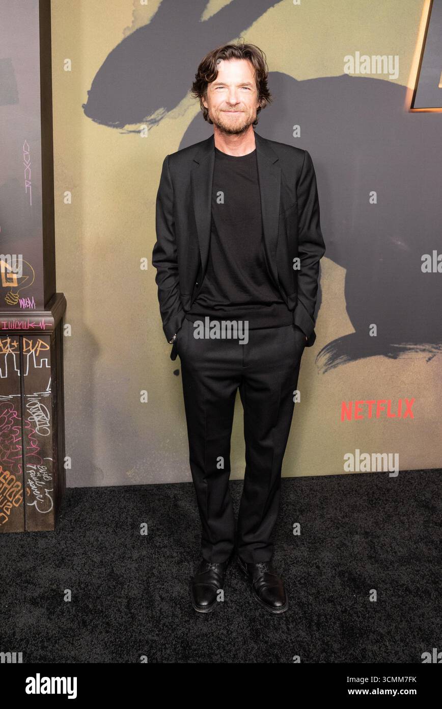 Jason Bateman attends Netflix premiere of 'Black Rabbit' at SVA Theatre ...