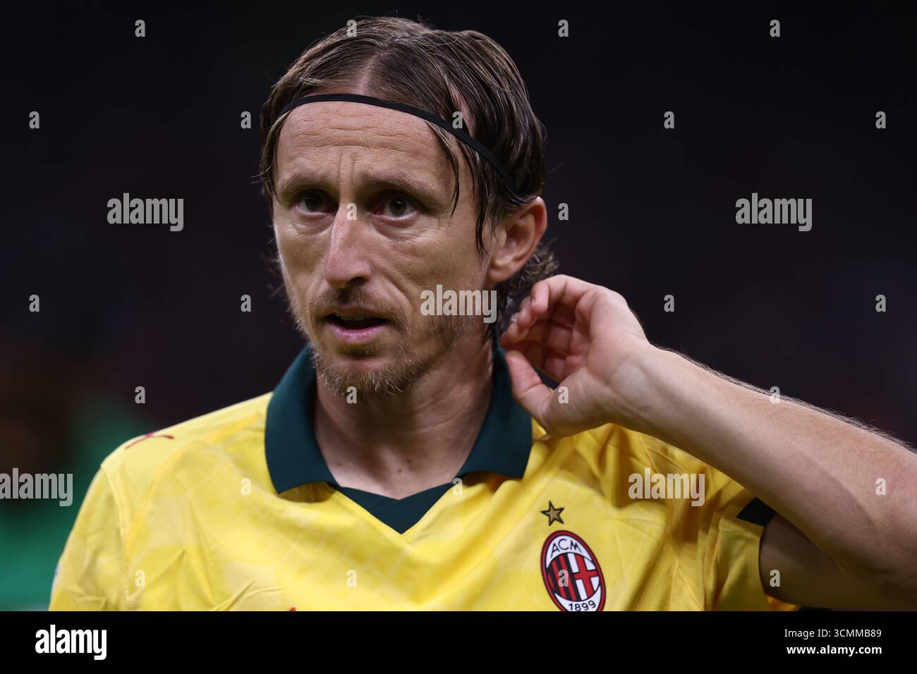 Luka Modric of Ac Milan looks on during the Serie A match beetween Ac ...