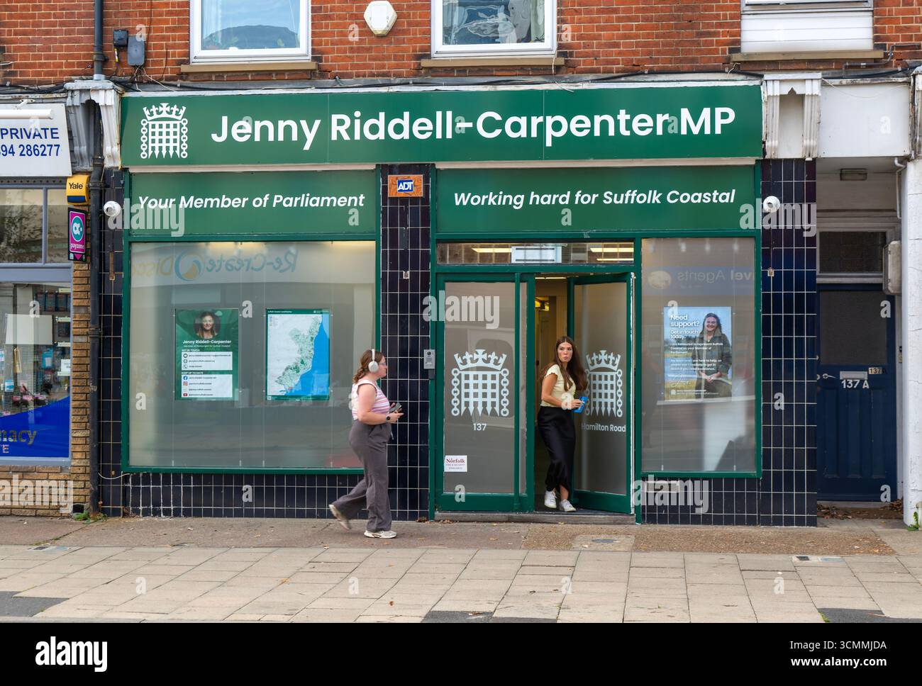 Constituency office of Jenny Riddell-Carpenter MP, Suffolk Coastal ...