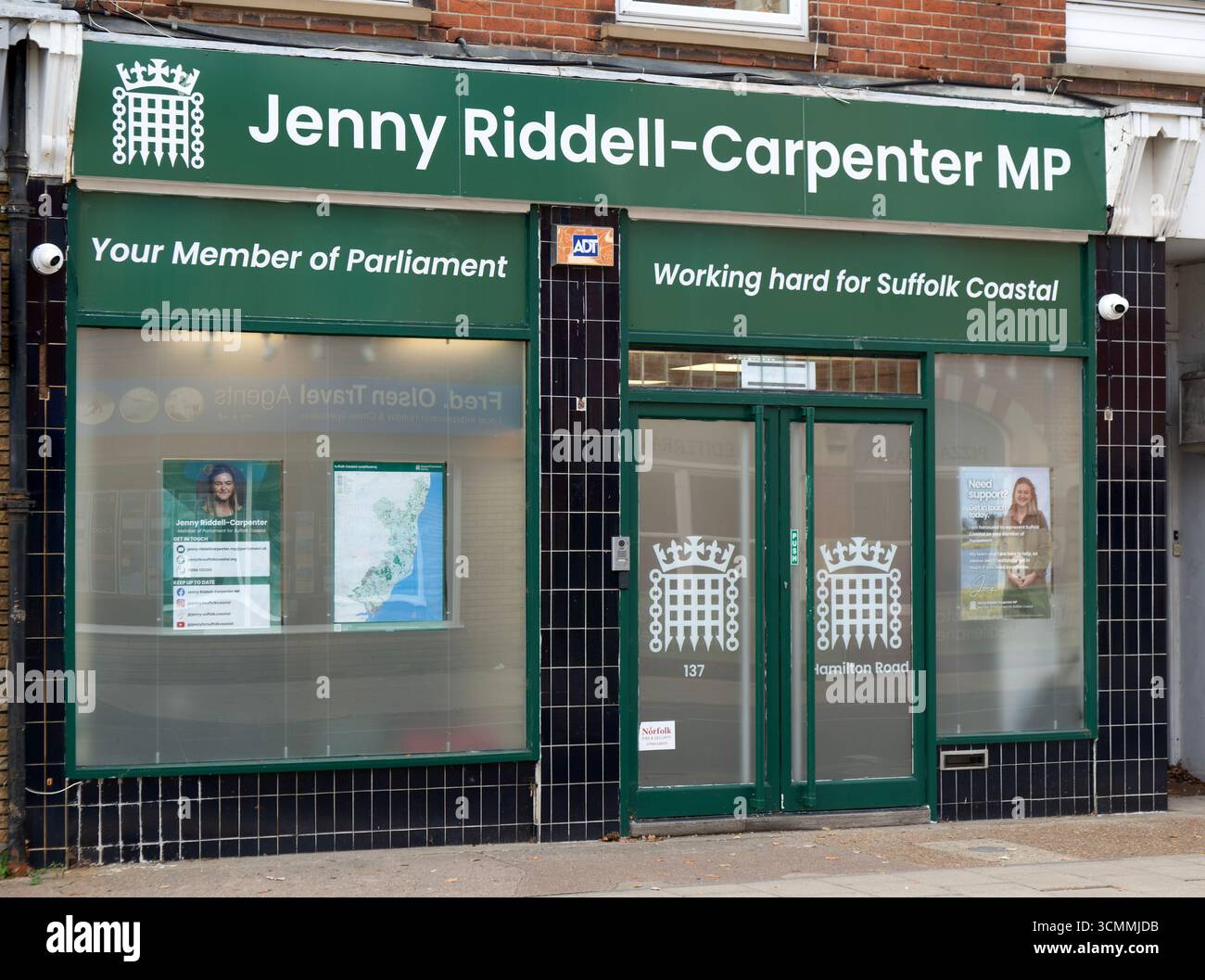 Constituency office of Jenny Riddell-Carpenter MP, Suffolk Coastal ...