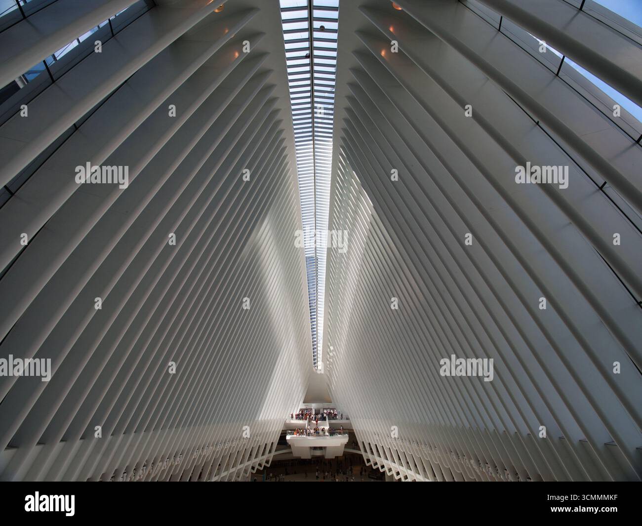 Inside the Iconic Oculus in New York City - Interior view of the iconic ...