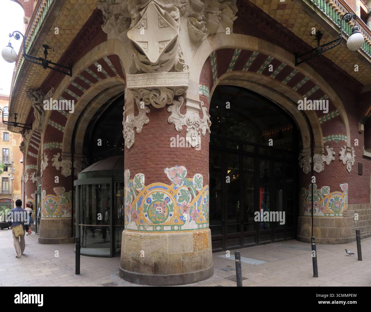 Barcelona: Palace of Catalan Music. Catalonia Stock Photo - Alamy