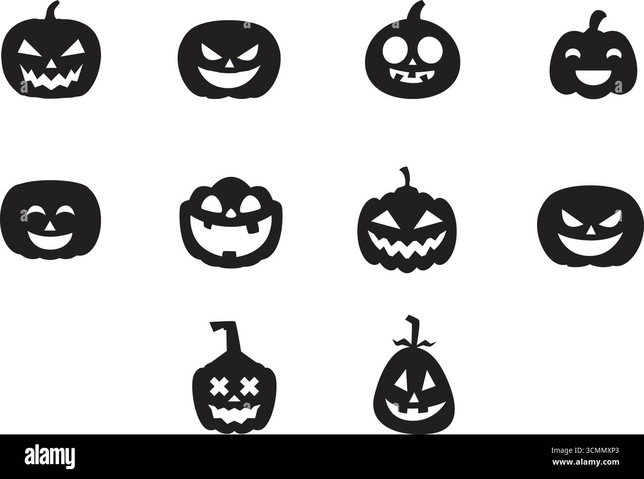 Spooky smile Stock Vector Images - Alamy