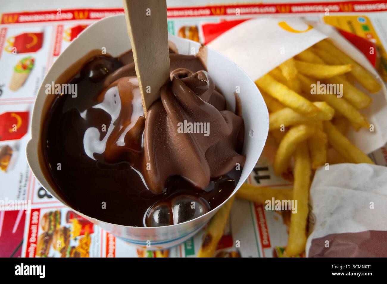 Mc donalds ice cream hi-res stock photography and images - Alamy