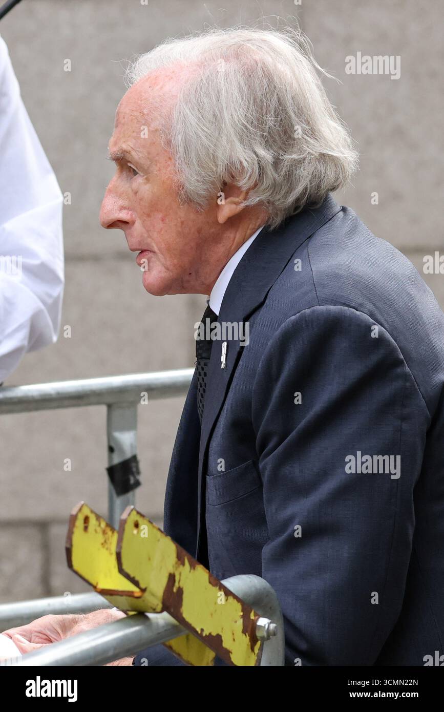 London UK 16 Sept 2025 Jackie Stewart The Funeral Of Katharine London UK 16 Sept 2025 Jackie Stewart The Funeral Of Katharine
