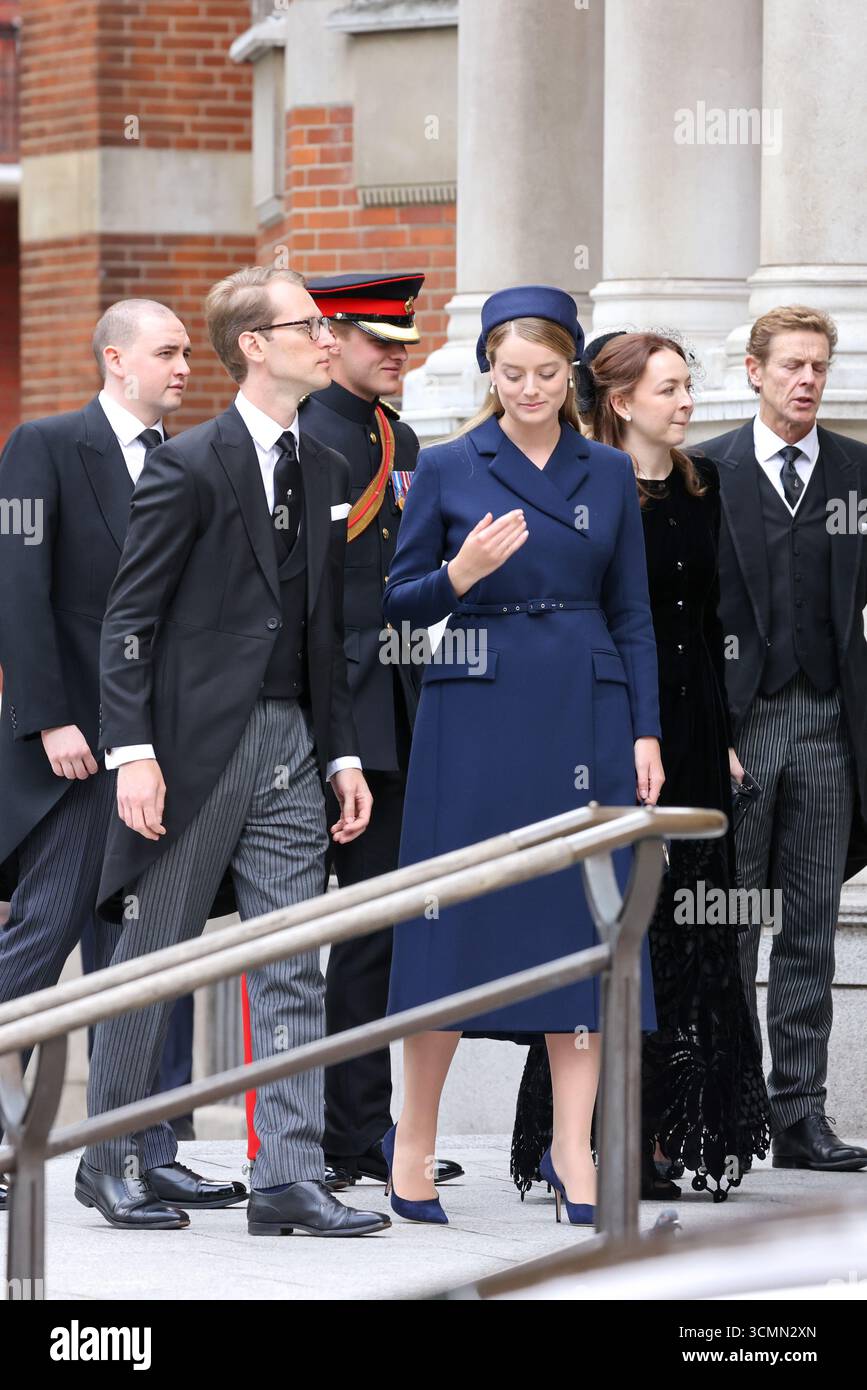 London. UK. 16 Sept 2025. Flora Vesterberg and Timothy Vesterberg at ...