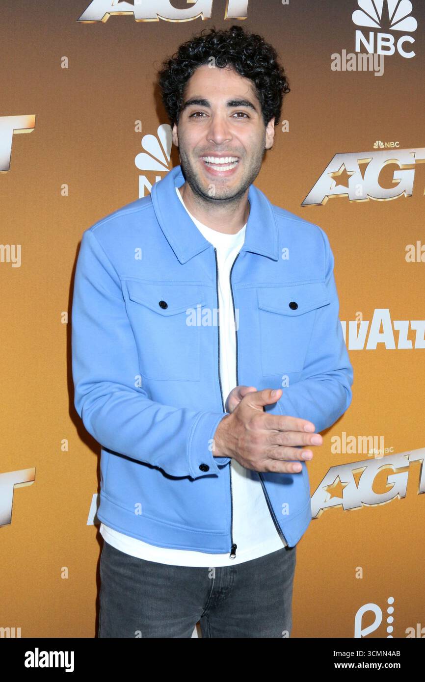 LOS ANGELES - SEP 16: Zak Mirz at the America's Got Talent Semi-Finals ...